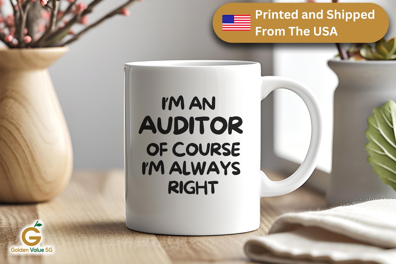 Funny Auditor Coffee Mug, Best Gift Ideas and Appreciation Tea Cup for ...