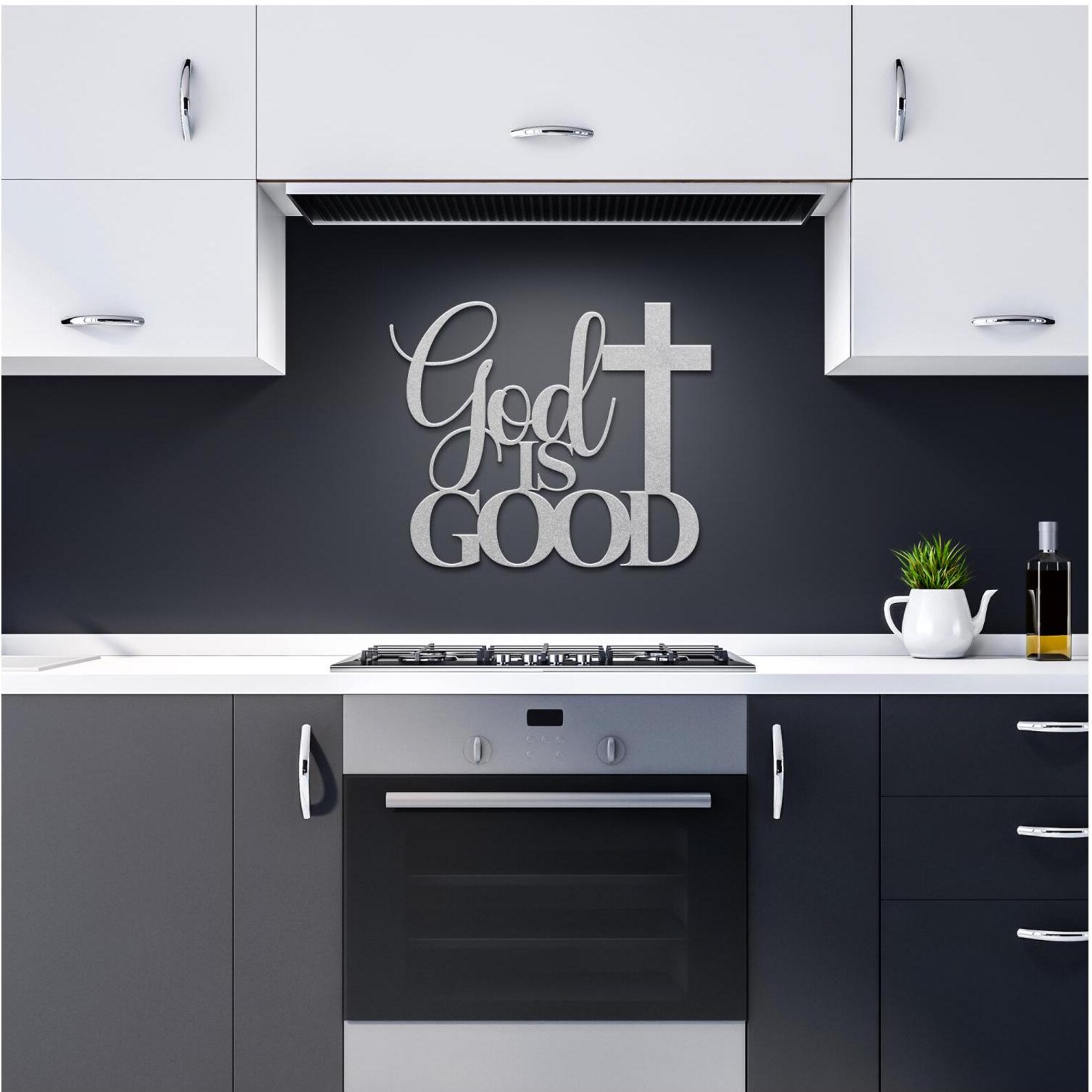 God is Good Christian Metal Sign, Bible Verse Christianity Sign, Faith ...