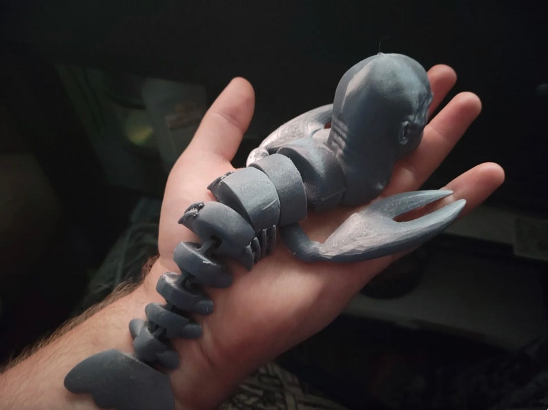 Lobster Rock Lobster 3d Printed Fidget Toy Rocktopus - Etsy UK