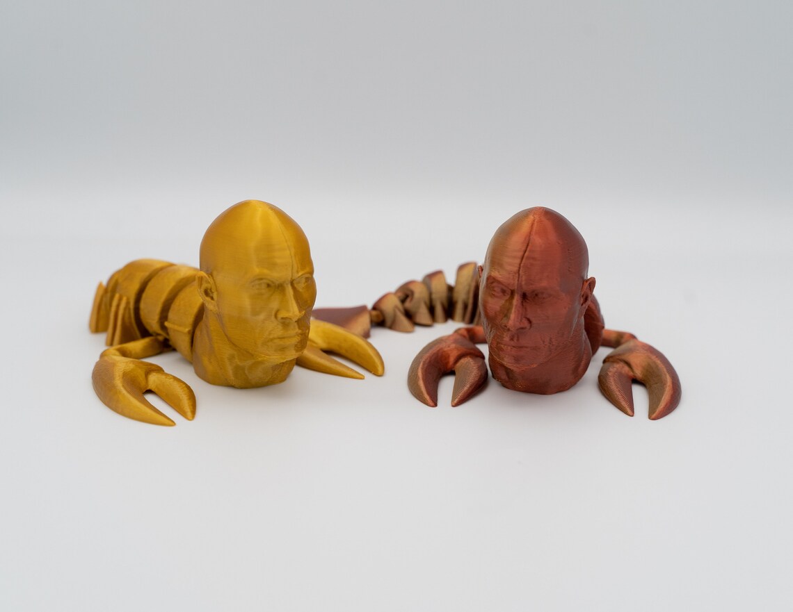 Lobster Rock Lobster 3d Printed Fidget Toy Rocktopus - Etsy UK