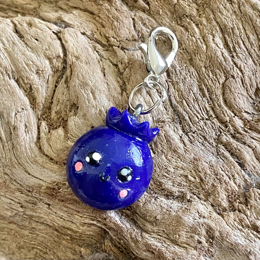 Blueberry Charm | Berenice | the Juice Gang | Fruit Charm | Food Charm ...