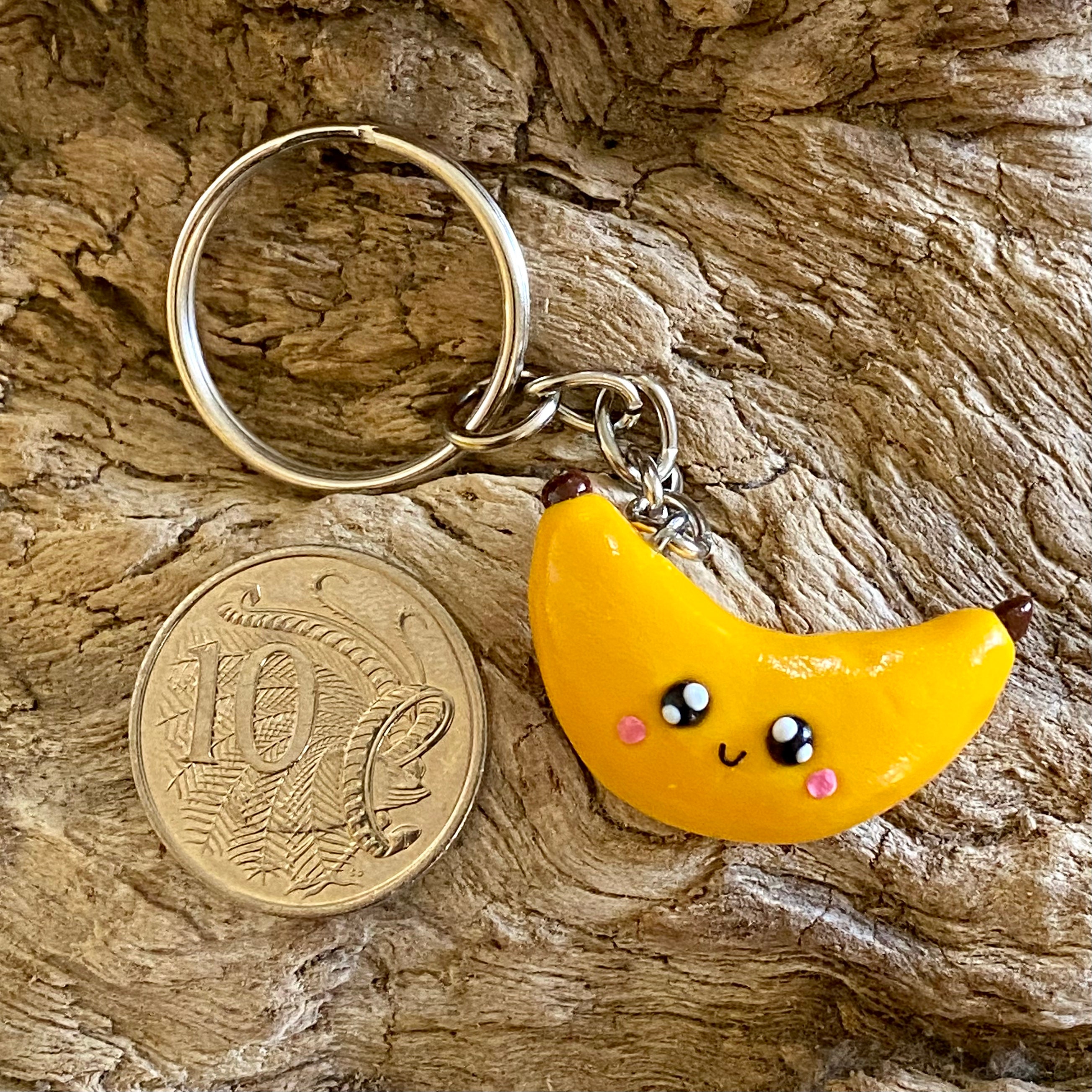 Banana Keyring | Narna | the Juice Gang | Cute Food Keyring | Novelty ...