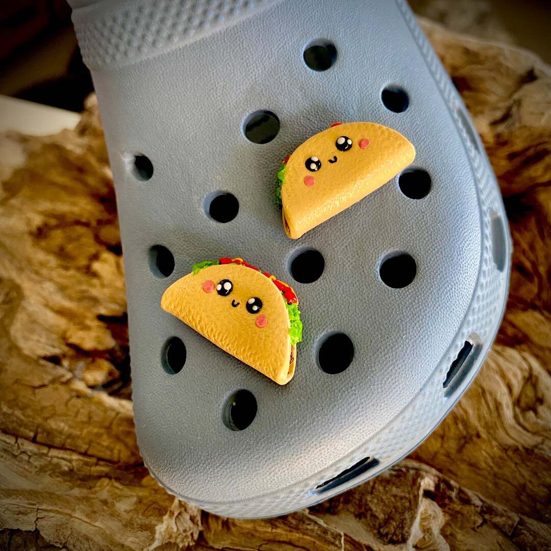 Taco Croc Charm | Belle | Taco Jibbitz | Jibbitz Croc | Croc Shoe Charm ...