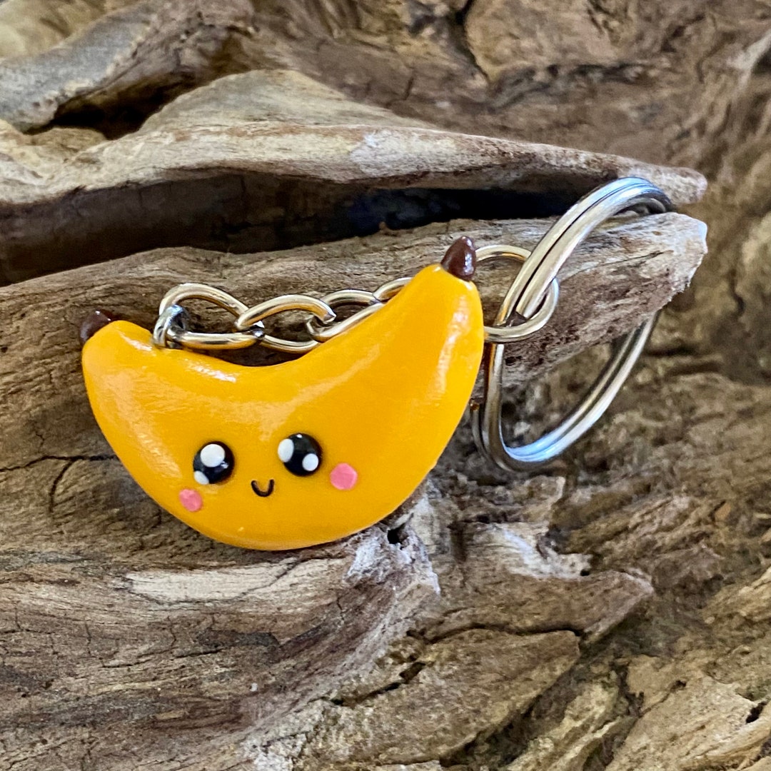 Banana Keyring | Narna | the Juice Gang | Cute Food Keyring | Novelty ...