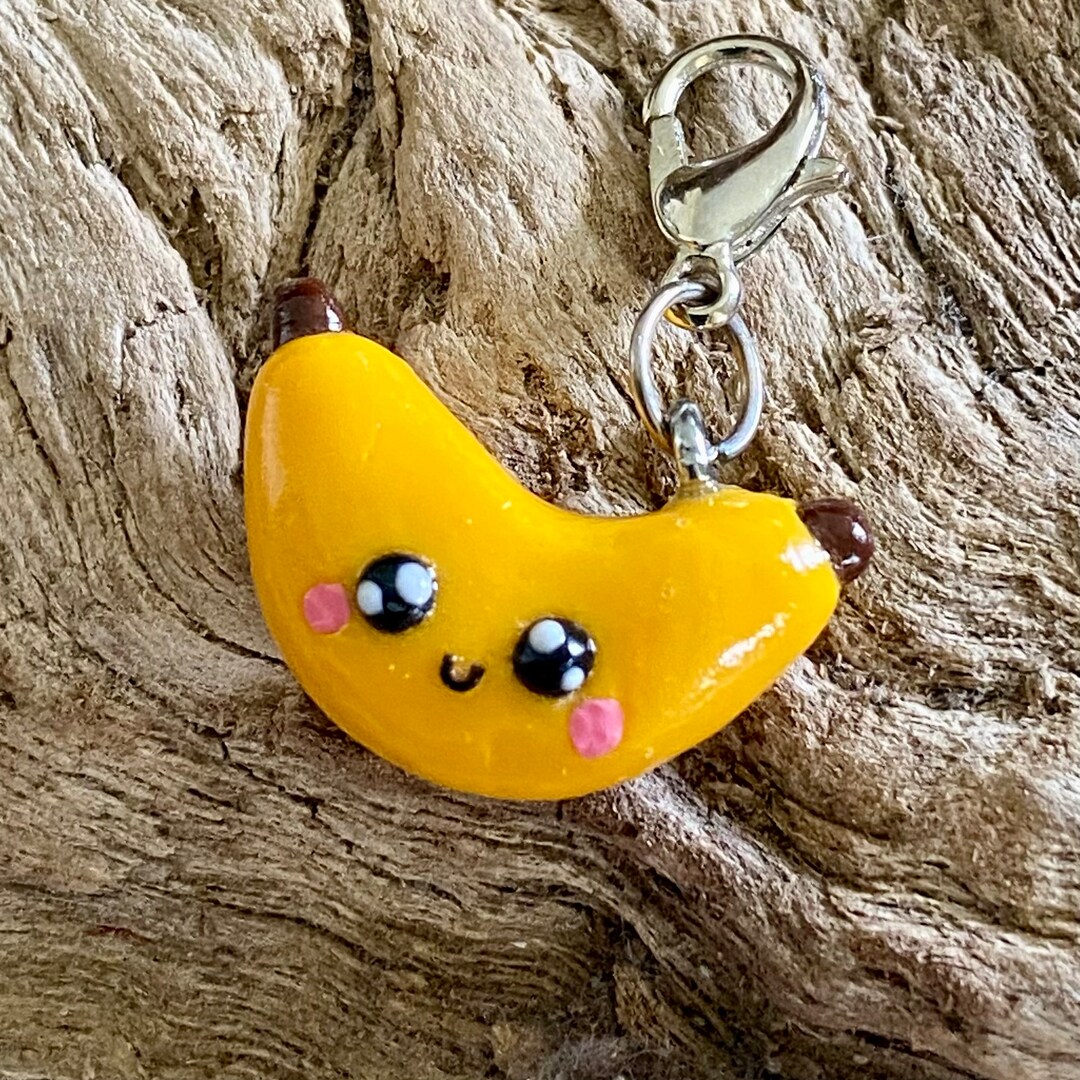Banana Charm | Narna | the Juice Gang | Banana Earrings | Fruit Charm ...