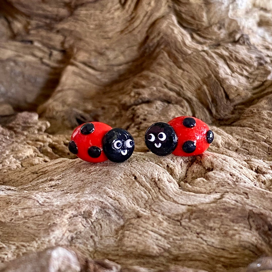Ladybug Earrings | Ladybug Stud Earrings | Ladybug Earrings | Ladybird ...