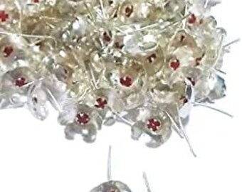 Silver 108 Pooja Flowers - Etsy