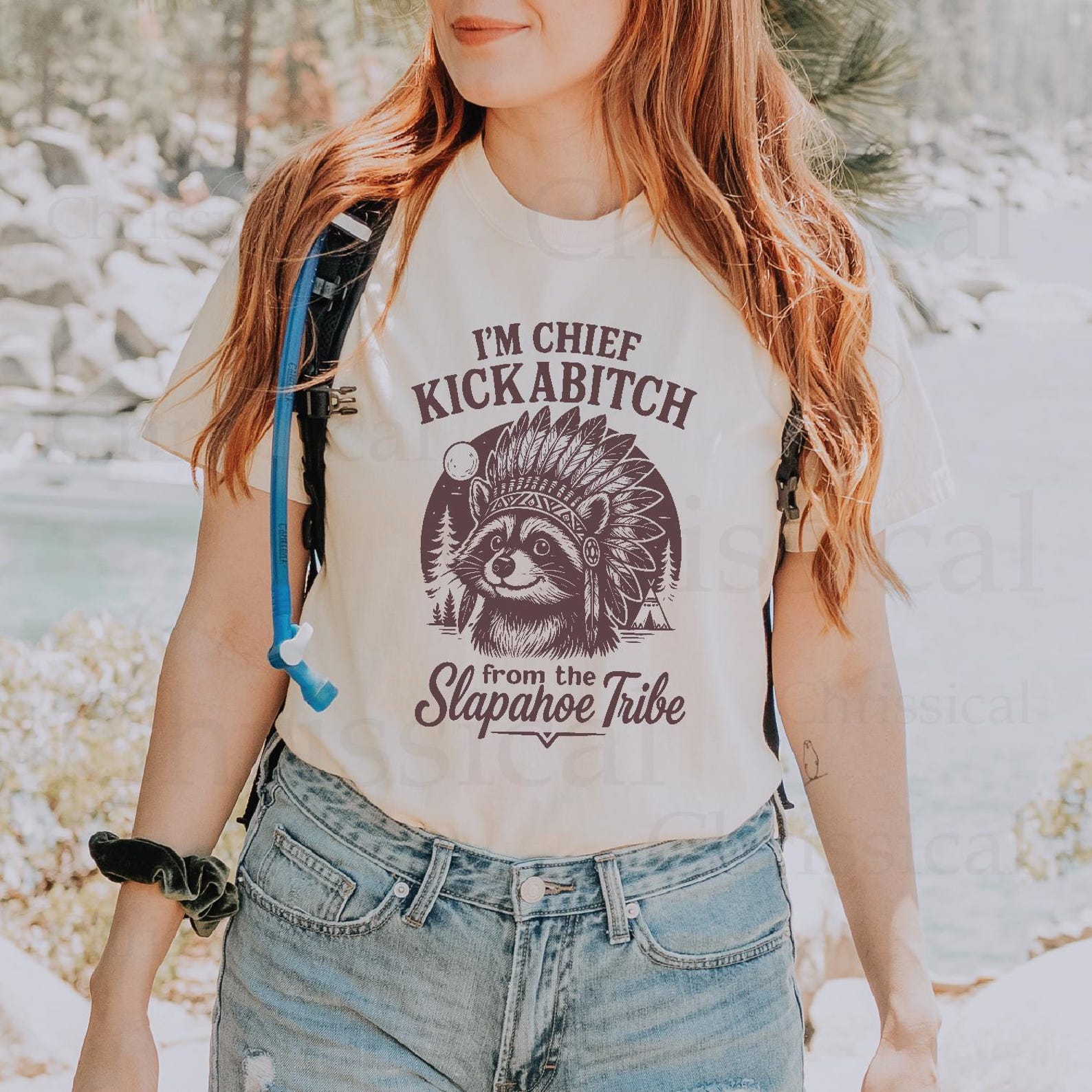 Chief Kickabitch, SVG PNG, Funny Chief Kickabitch Slapahoe Tribe Shirt ...