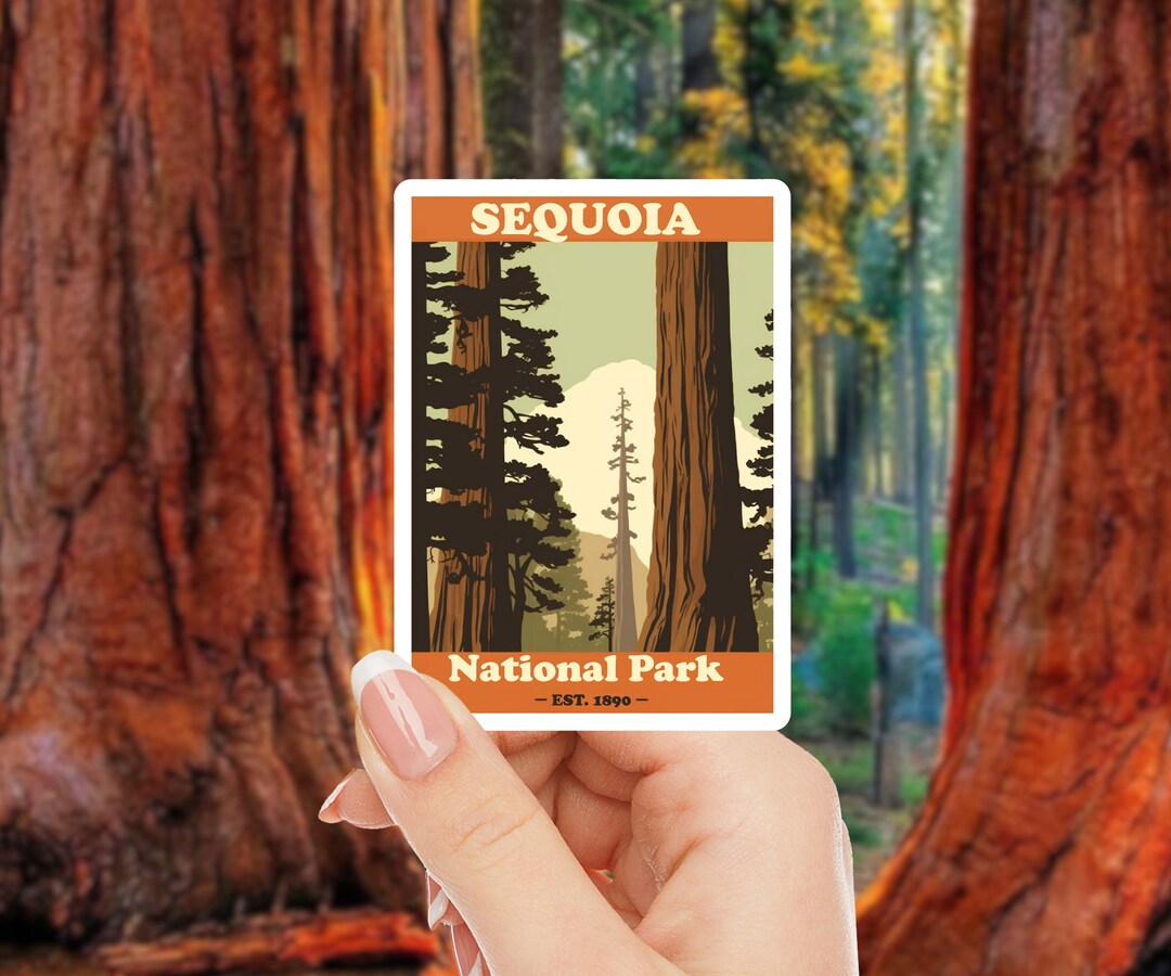 Sequoia National Park Sticker | Outdoors, National Parks, Travel ...