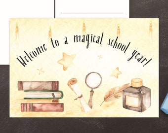 Magic Wizard School Teacher - Etsy