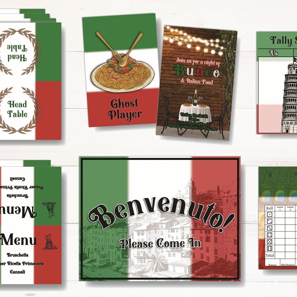 Italian Theme - Etsy