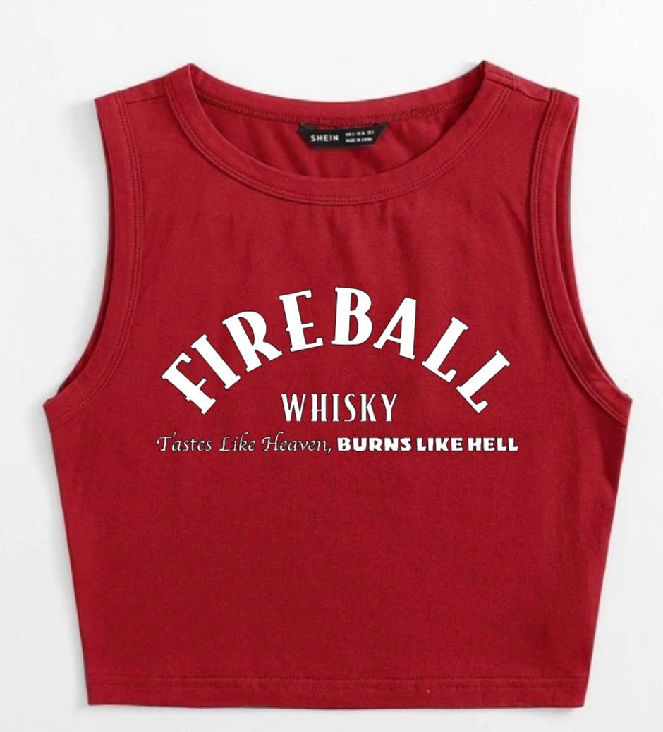 Fireball Crop Top - Etsy