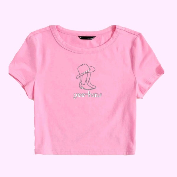 Pink Crop Top - Etsy