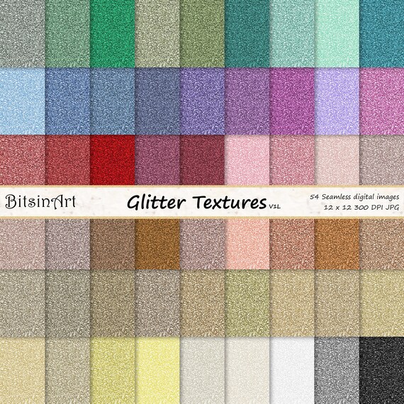 Glitter Seamless Textures Seamless Glitter Digital Paper | Etsy