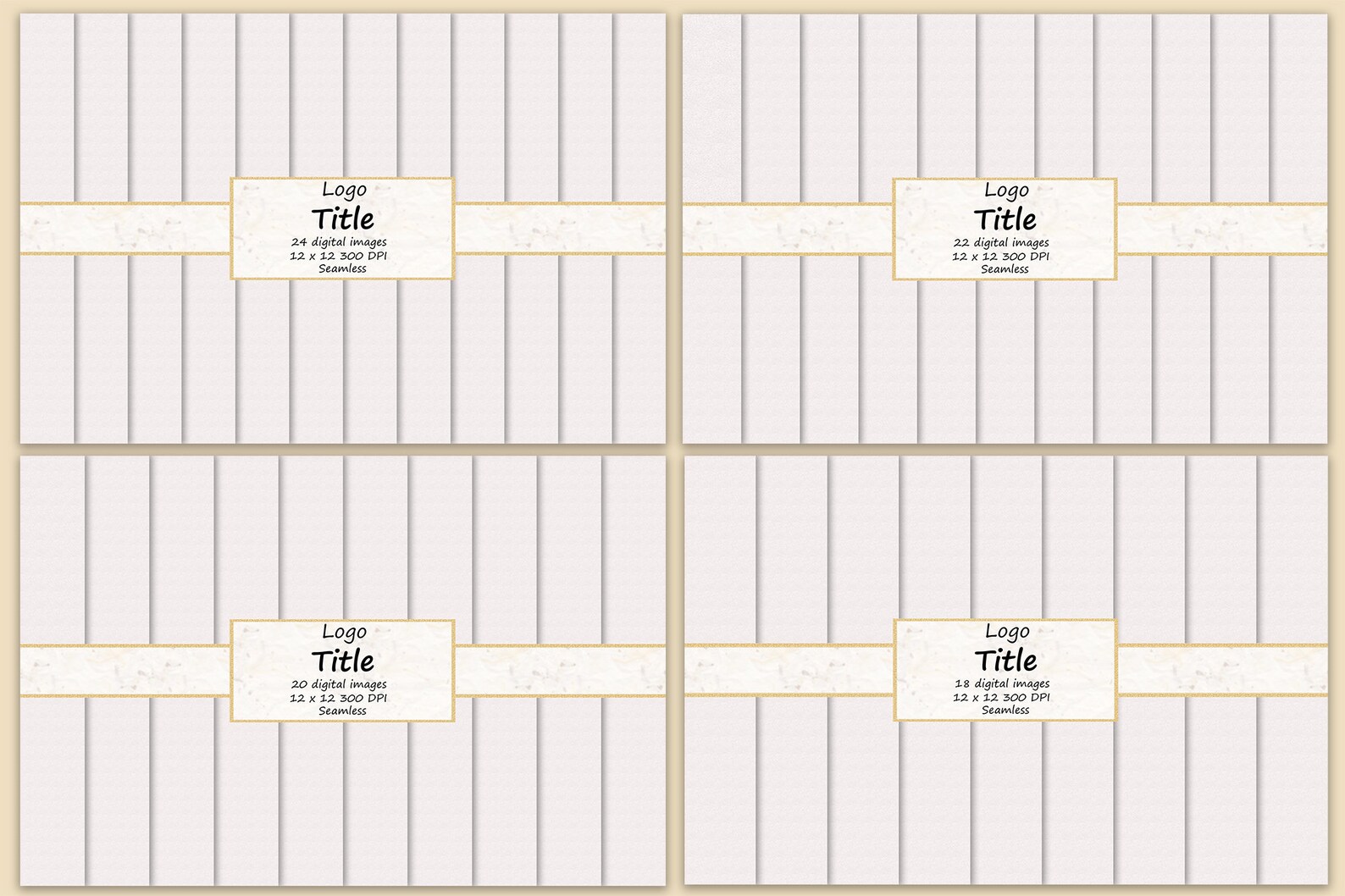 Digital Papers Mockup Templates, Paper Display Mockup, Patterns Mockup ...