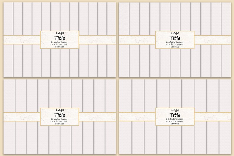 Digital Papers Mockup Templates, Paper Display Mockup, Patterns Mockup ...