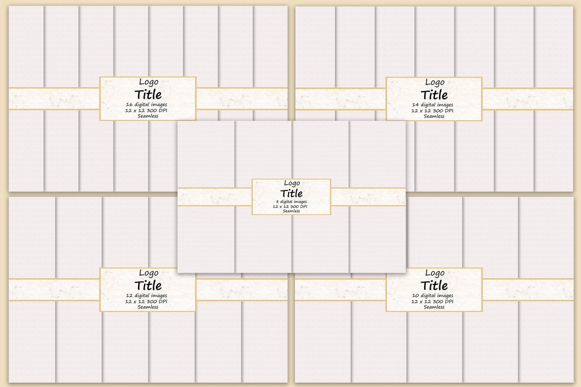 Digital Papers Mockup Templates, Paper Display Mockup, Patterns Mockup ...