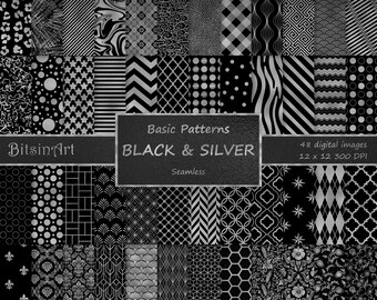 Silver Foil Patterns - Etsy