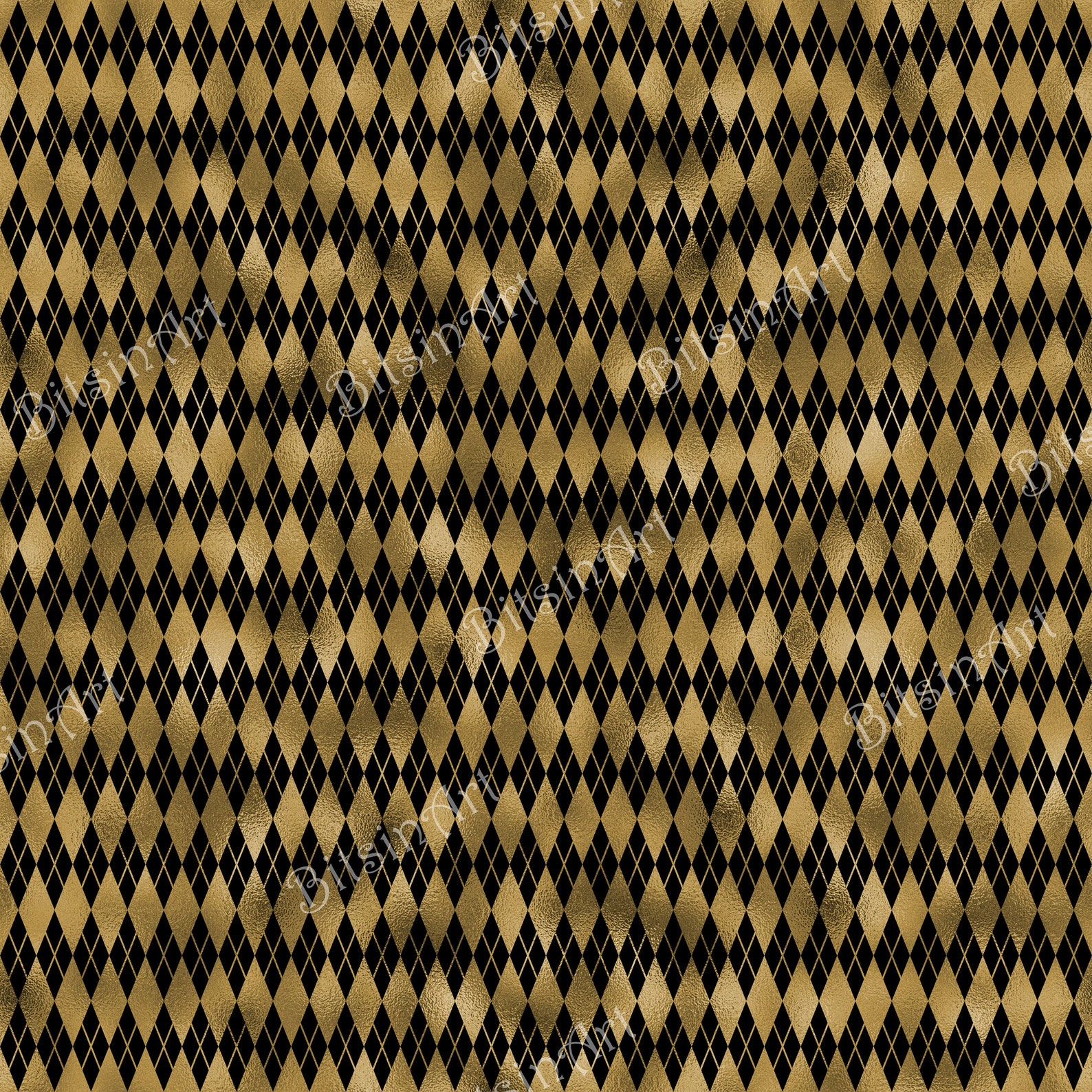 Black and Gold Seamless Patterns, Seamless Black and Gold Digital Paper ...