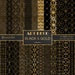 White and Gold Seamless Patterns, Seamless White and Gold Digital Paper ...