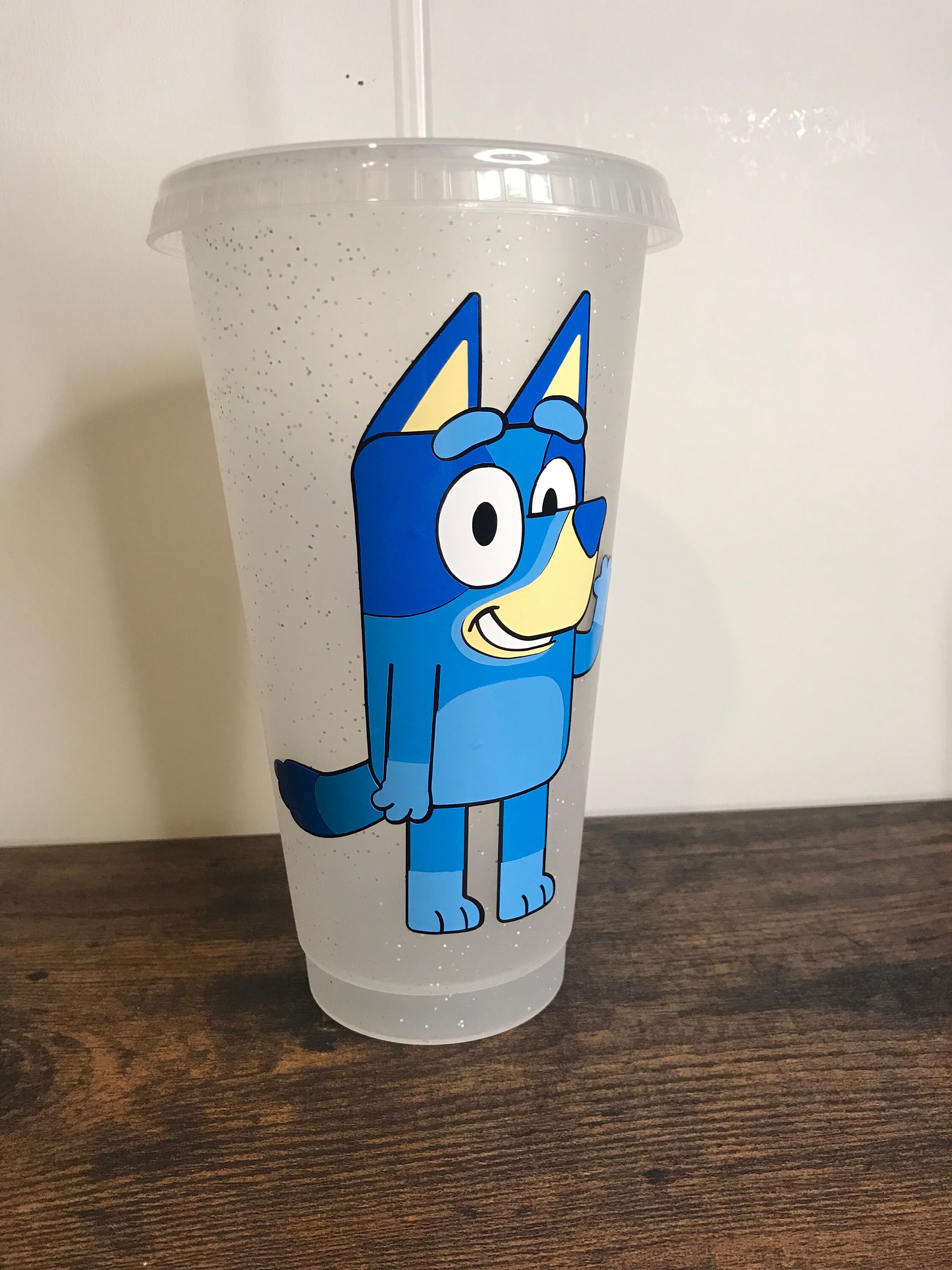 Bluey Stitch 24oz Cold Cup/disney/personalised/drinks/tumbler - Etsy