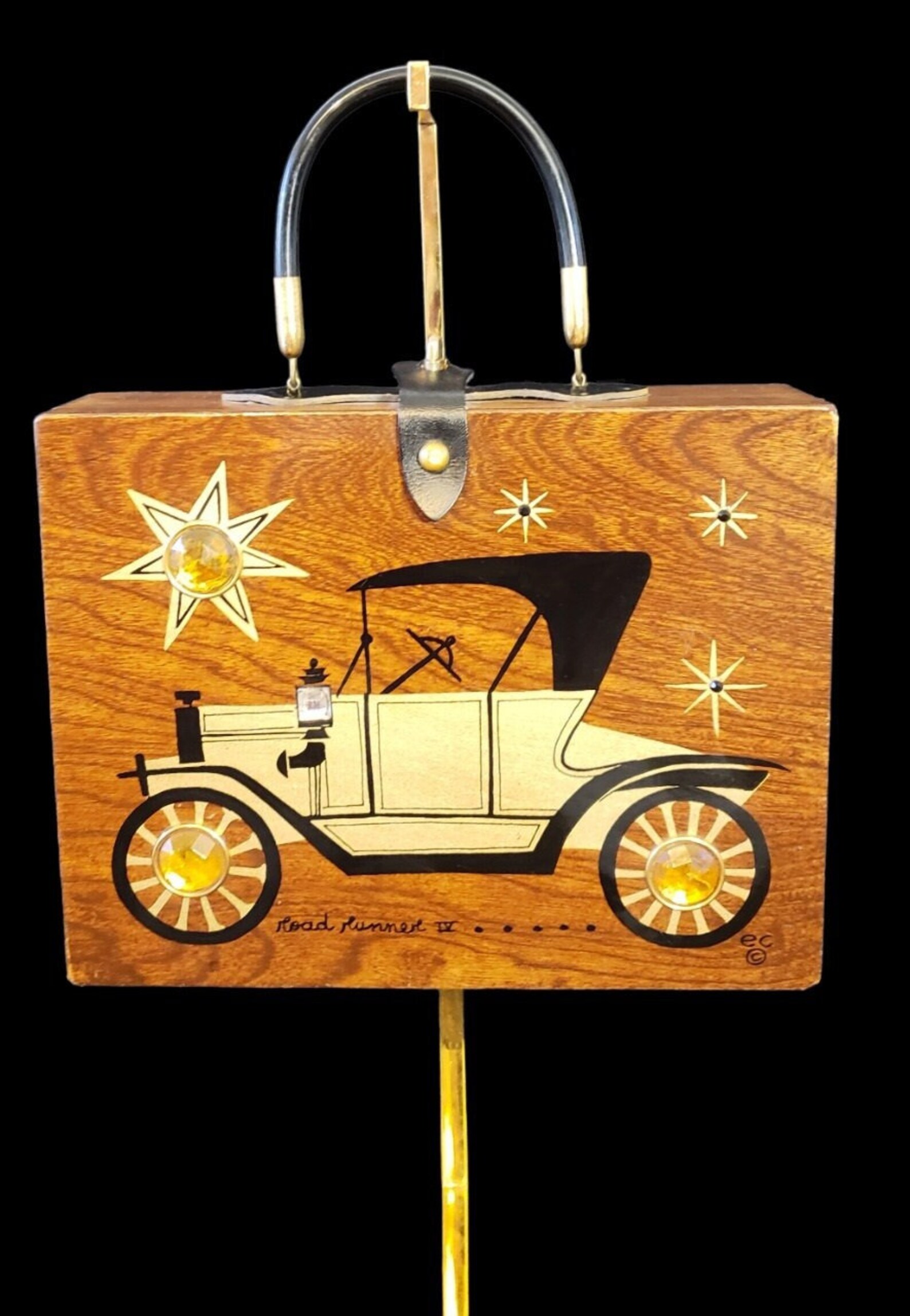 1965 Enid Collins Road Runner IV Purse Cleverly Named Car - Etsy