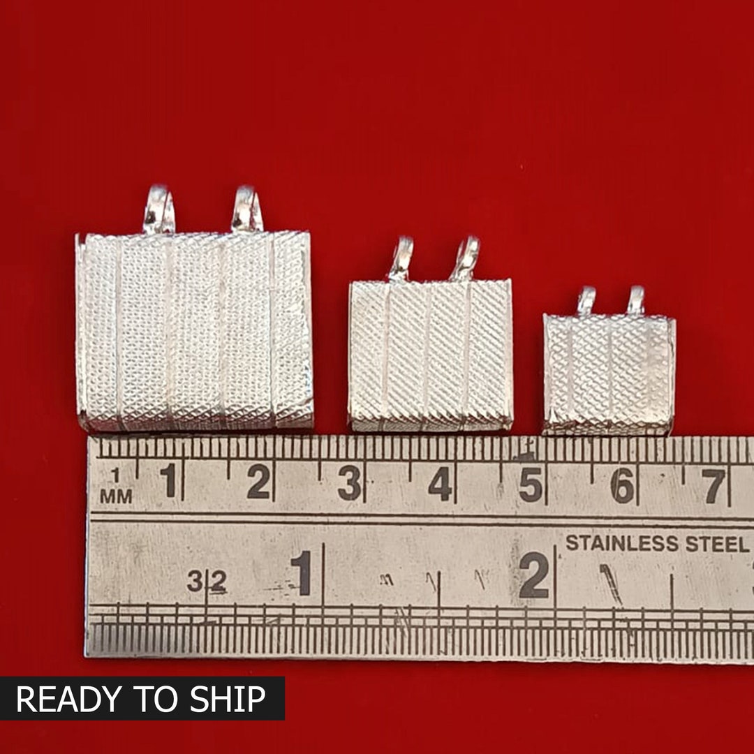 925 Silver Taweez, Mantra Box Pendant, Prayer Locket Necklace, Handmade ...