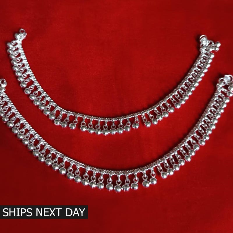 Indian Anklets With Bells - Etsy