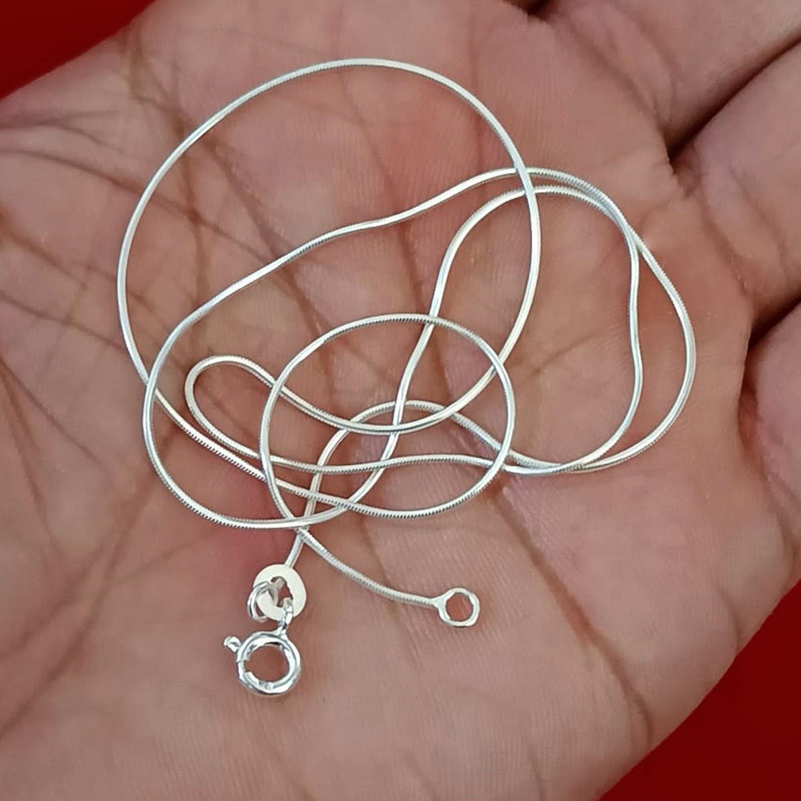Sterling Silver Hanuman Gada Pendant Necklace, Mystic Amulet - Etsy