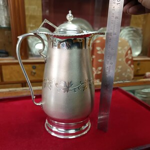 Pure Silver Water Jug With 6 Glasses Luxury Dining Set - Etsy