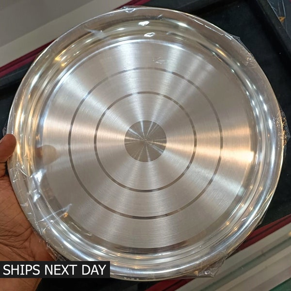 Pure Silver Dinner Plates - Etsy
