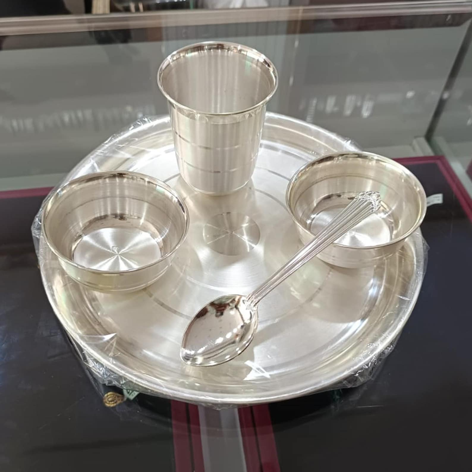 999 Pure Silver Handmade Dinner Set Silverware Utensils Gift 10" Inch ...