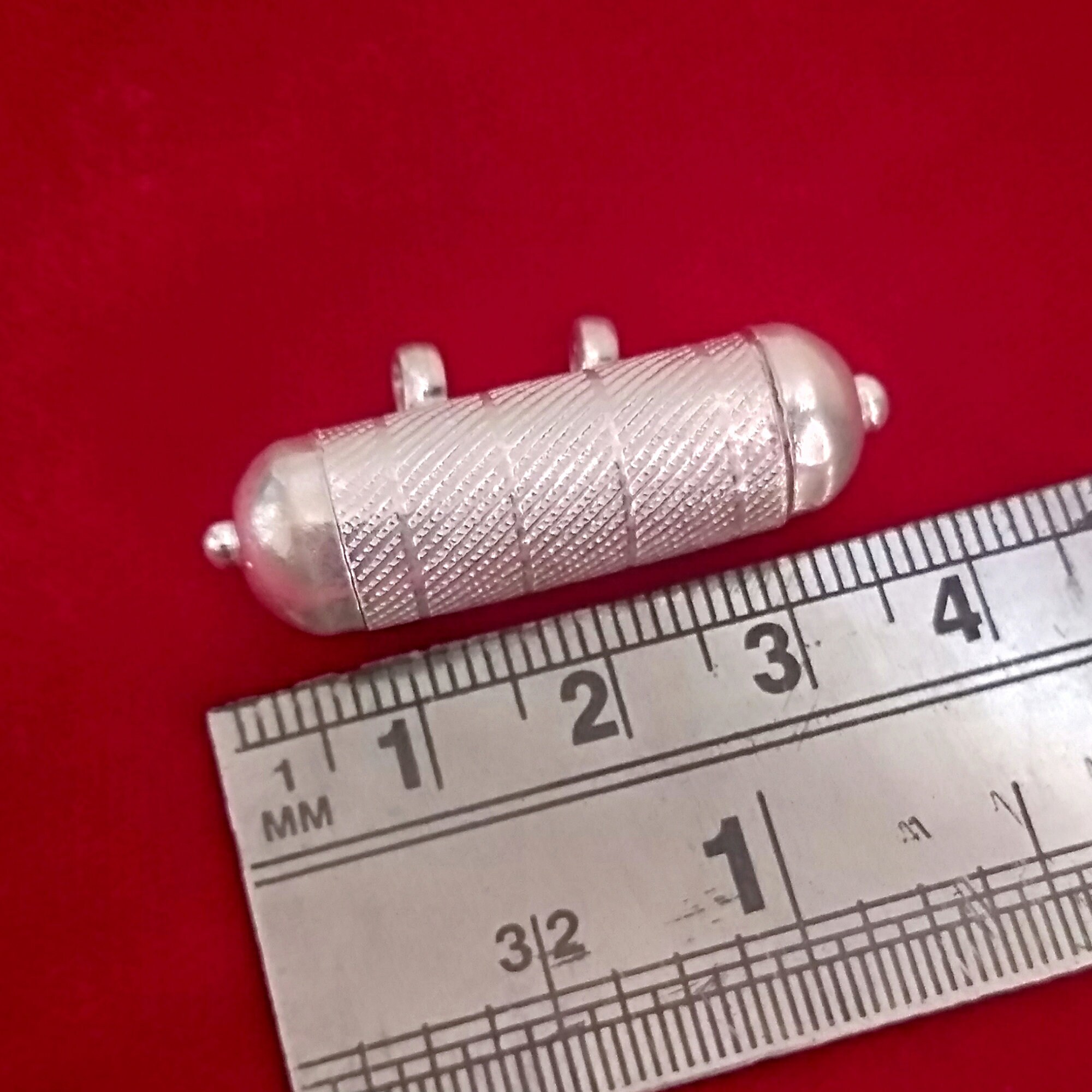 Silver Taweez Pendant, Amulet Locket, Prayer Box Necklace, Silver ...