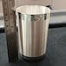 999 Pure Fine Silver Tumbler, Handmade Plain Silver Glass, Drink Ware ...