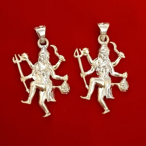 Goddess Kali Maa Pendant 925 Sterling Silver Kali Maa Goddess Locket ...