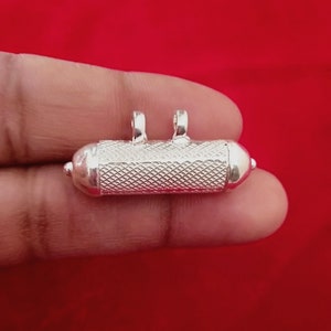 Silver Taweez, 925 Sterling Silver Locket Pendant, Amulet Pendant ...