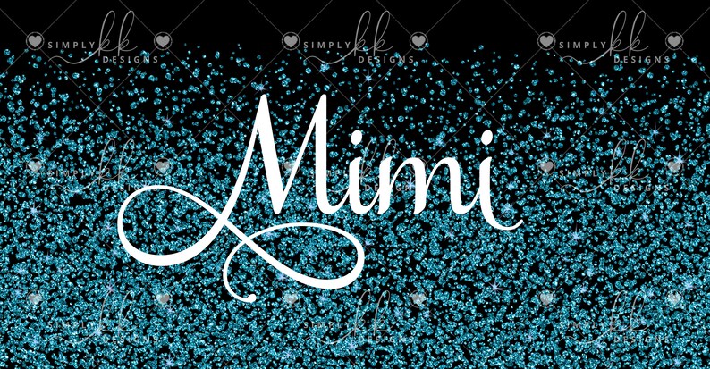 Blue Mimi Confetti Vanity Plate, Sublimation 12x6 License Plate Design ...