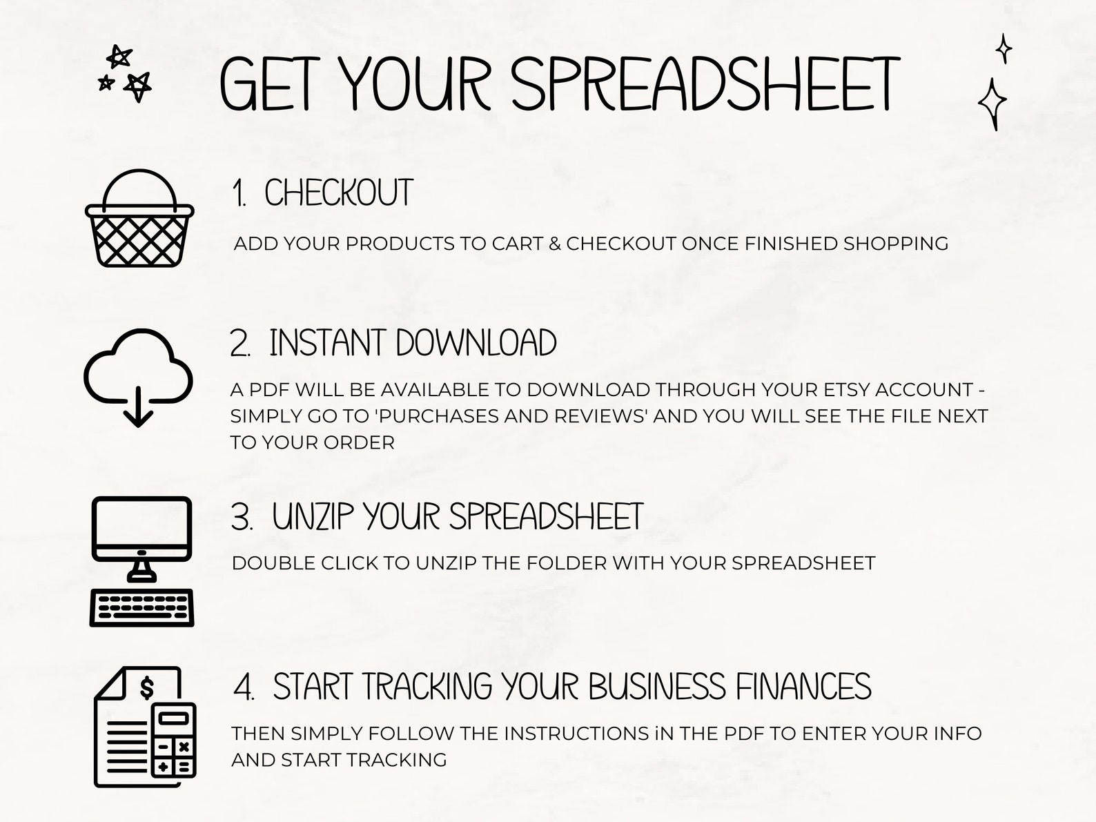 Quote Tracker for Excel, Small Business Bookkeeping Spreadsheet, Blue ...