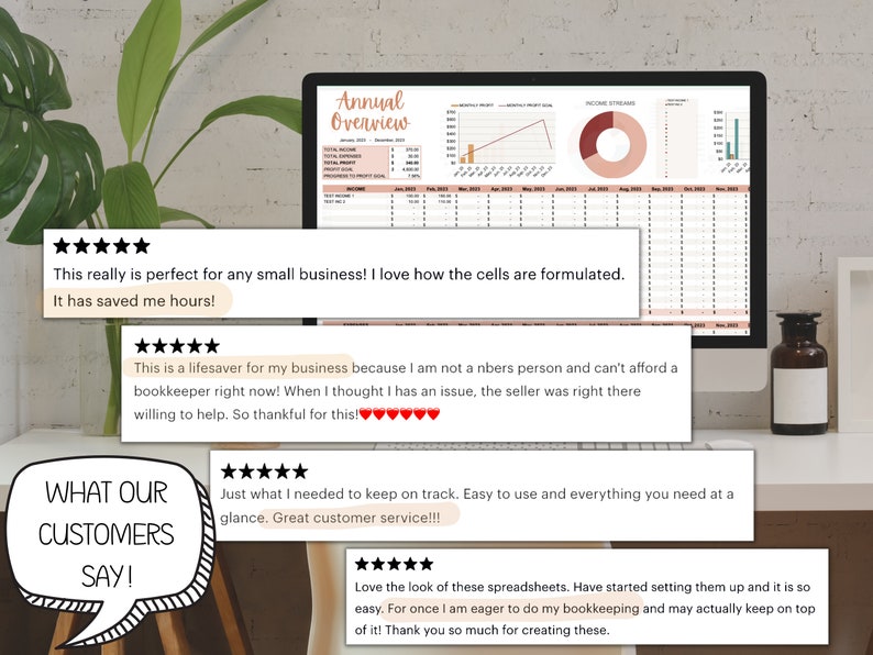 Quote Tracker for Excel, Small Business Bookkeeping Spreadsheet, Blue ...