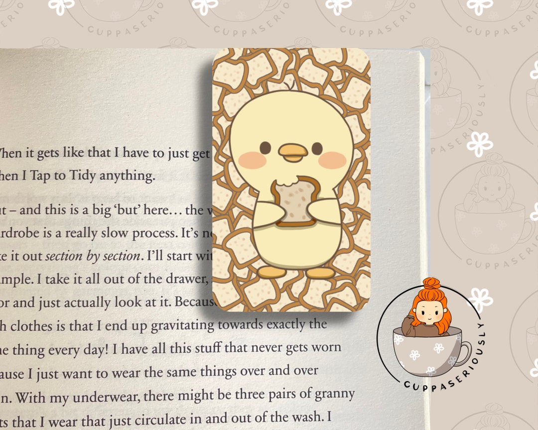 Duck Bookmark Magnetic Bookmark Reading Planners Gift - Etsy