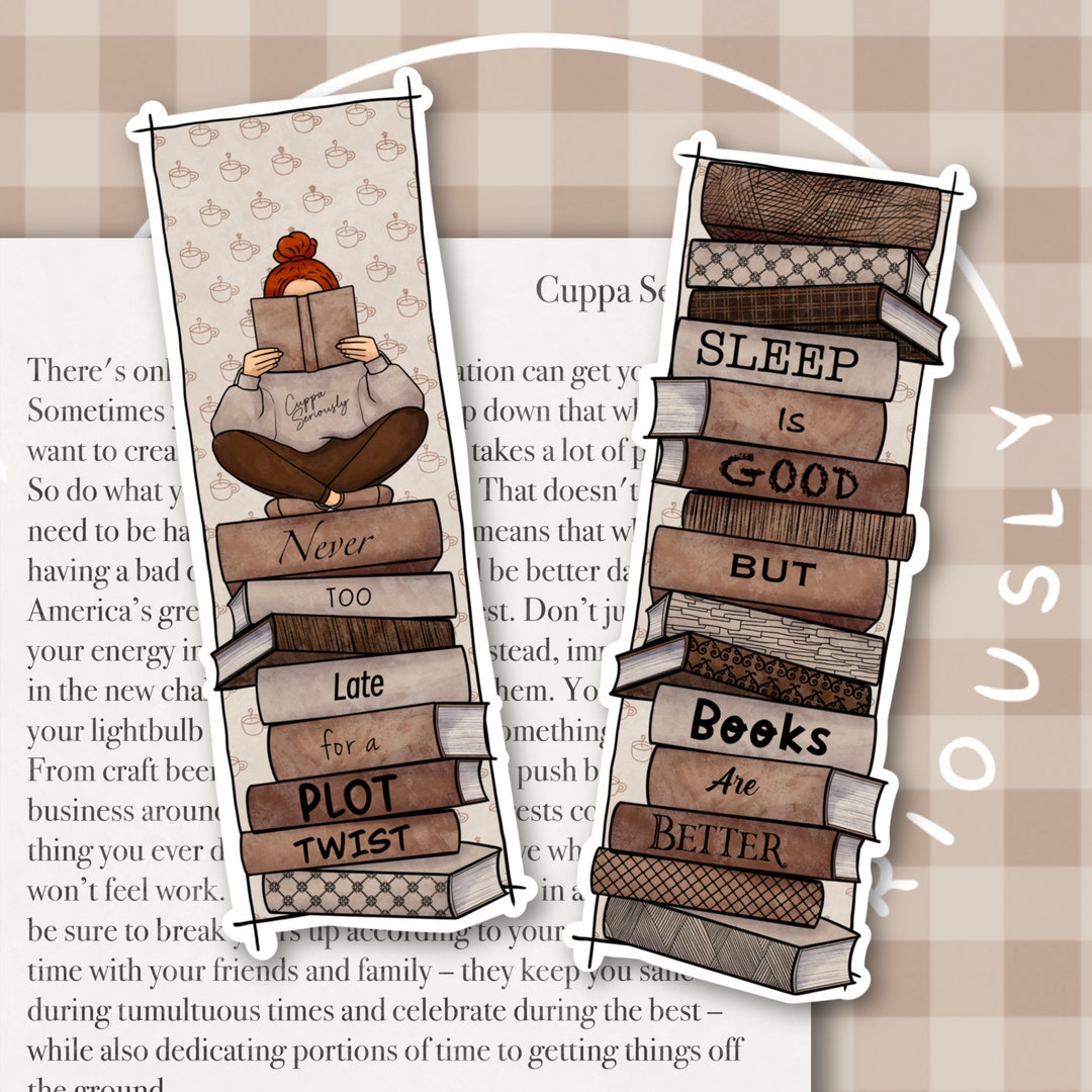 Reading Bookish Bookmarks Illustrated Bookmarks Book Quotes Bookmarks ...