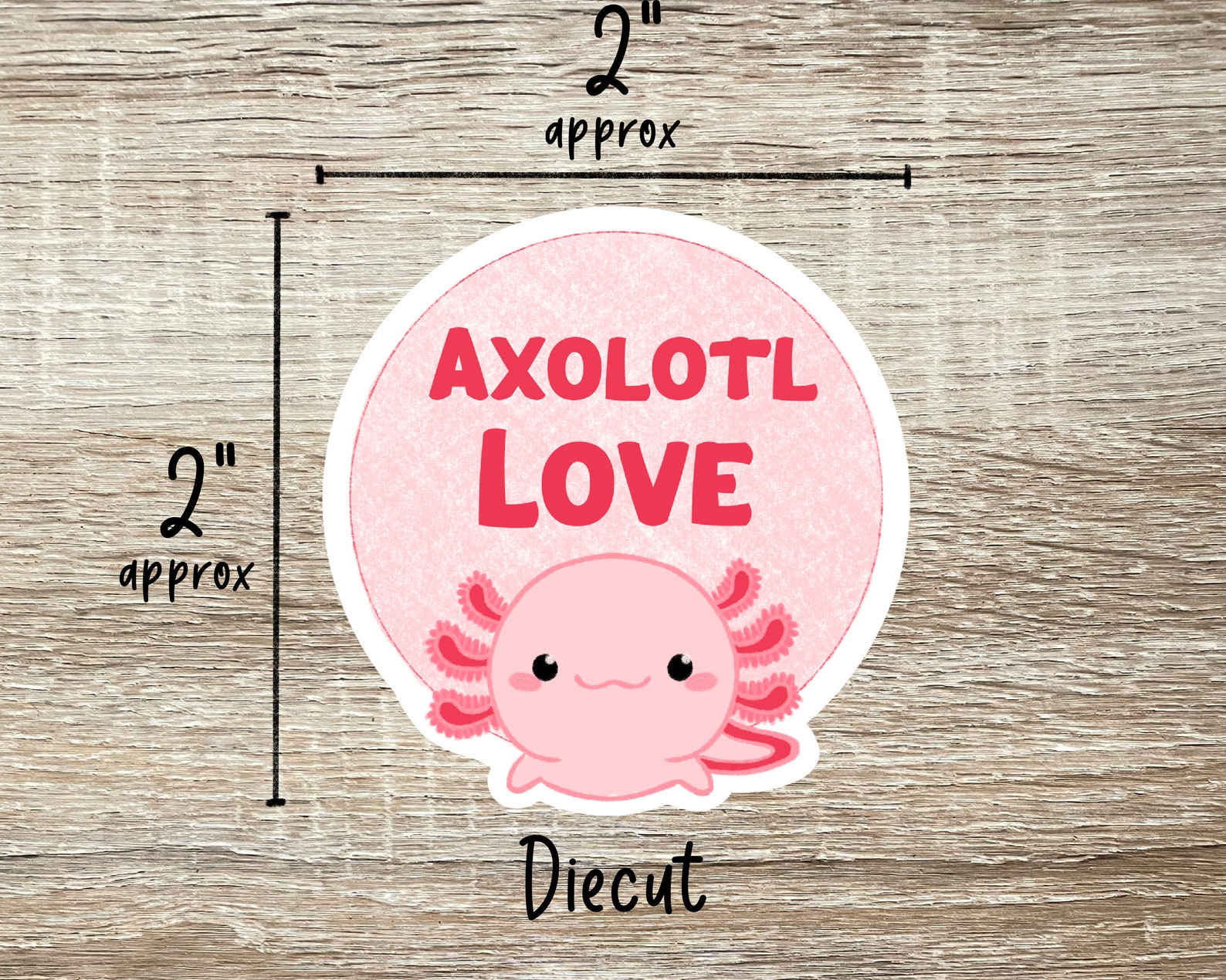 Axolotl Sticker Sheet Bullet Journal Stickers Planner - Etsy