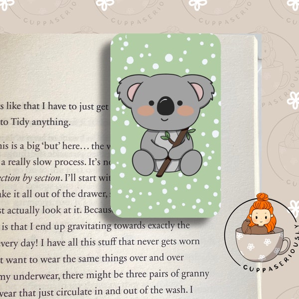 Koala Bookmark - Etsy