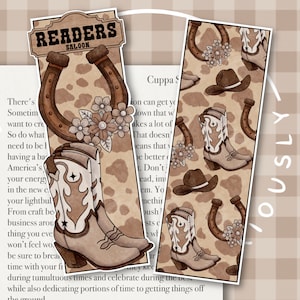 Country & Western Bookmarks | Illustrated Bookmarks | Bookmarks | Cosy ...