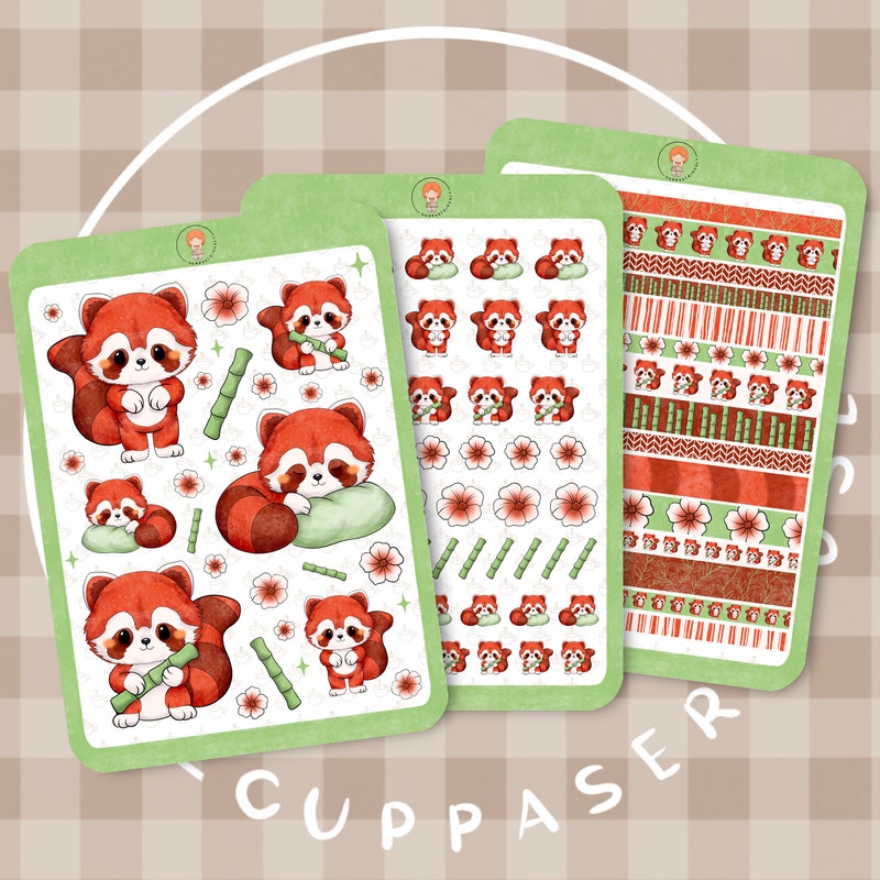 Panda Scrapbook - Etsy