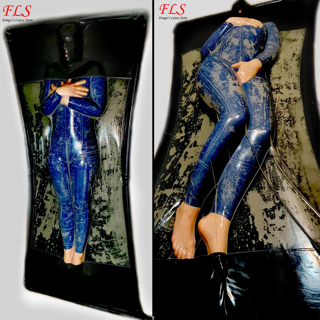 Latex Vacuum Bed Etsy Norway