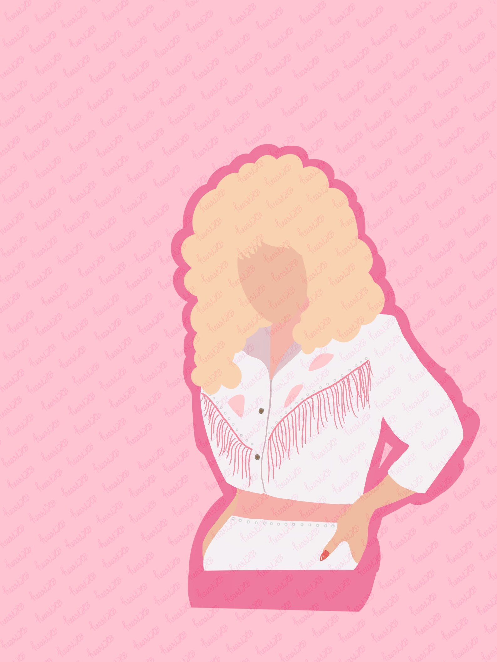 Trendy Pink Dolly Parton Print - Etsy