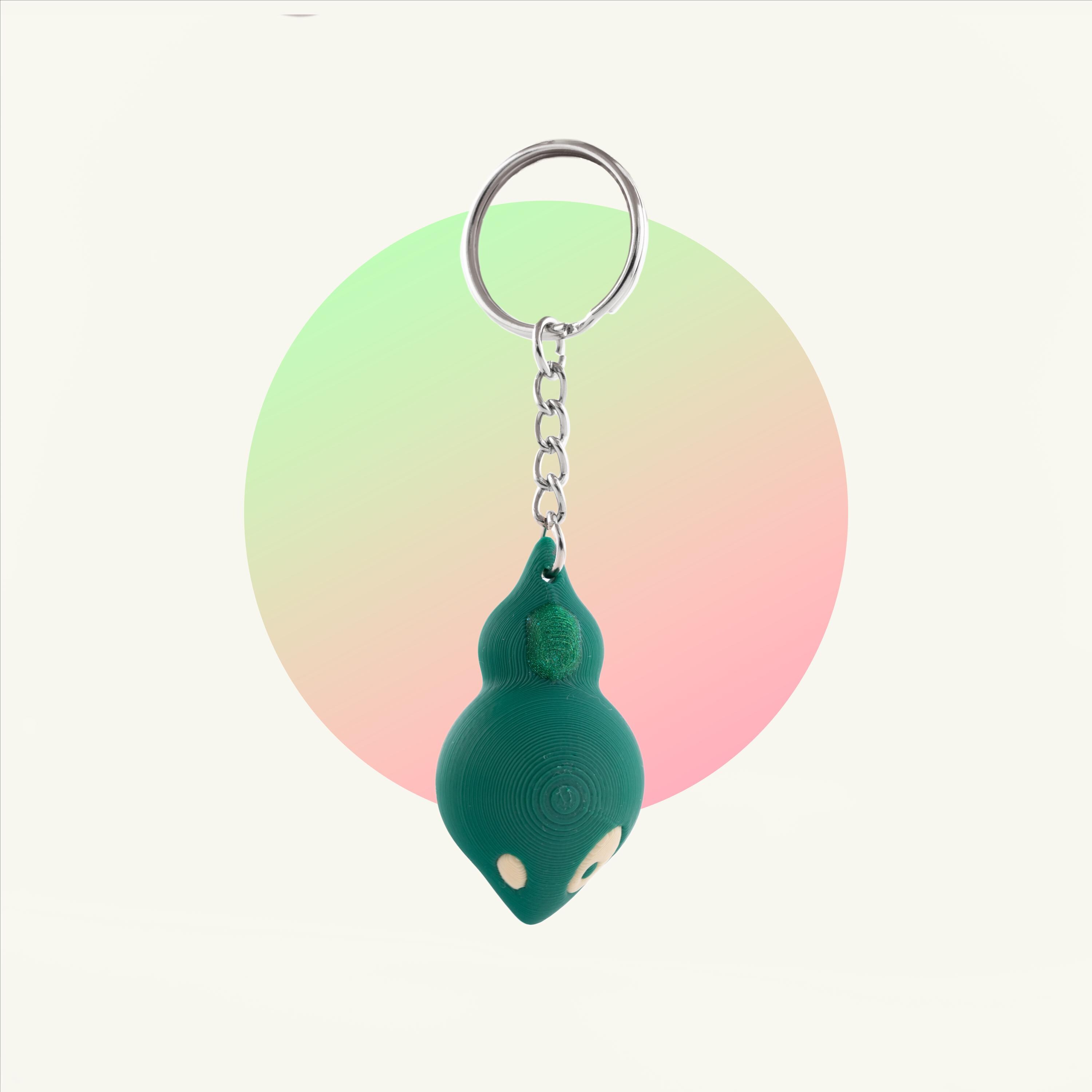 Pokemon Zygarde Cell Keychain | Nintendo Gift Collectible - Etsy