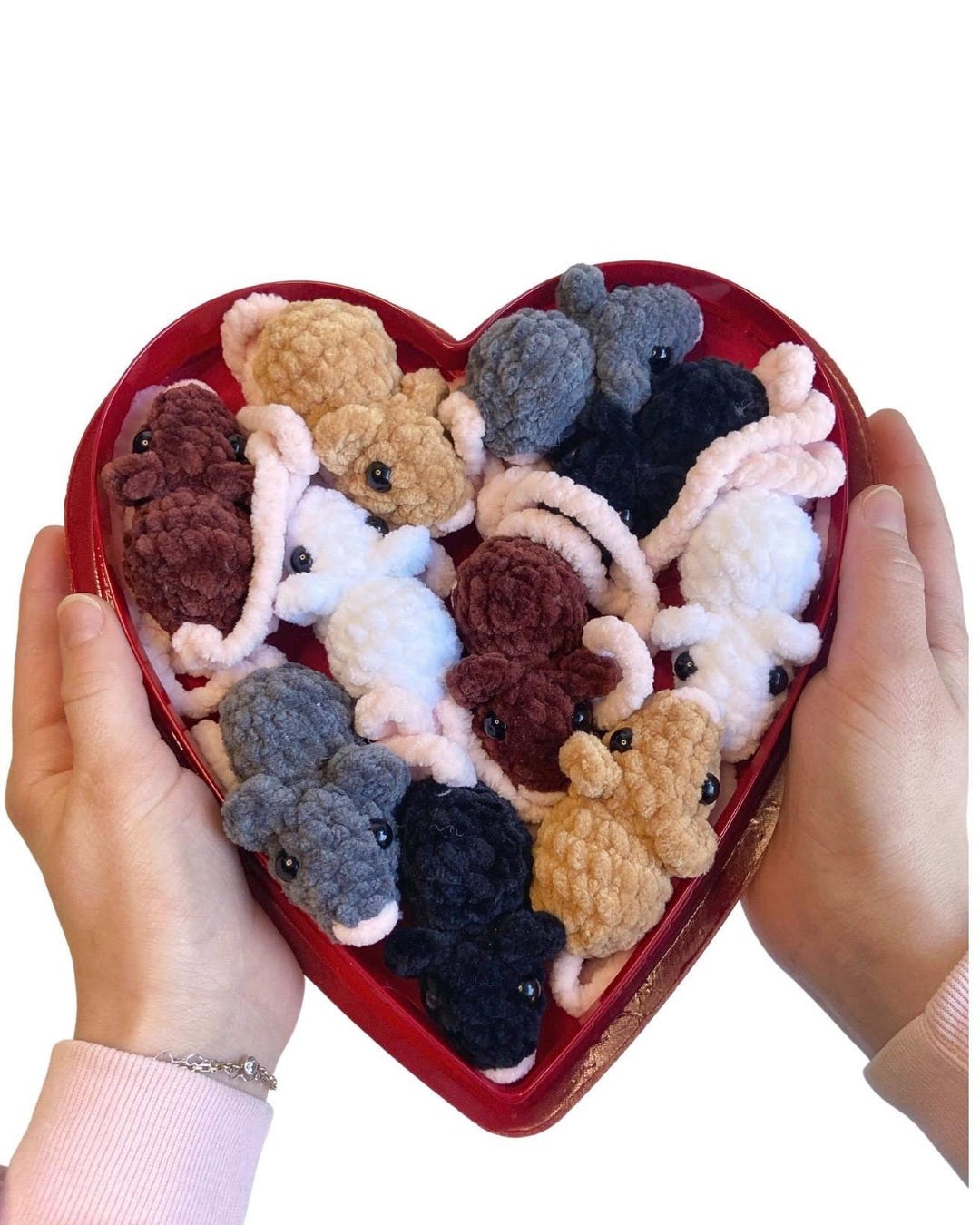 Crochet Little Rat Charm, Rat Amigurumi, Twilight Rat, Car Hanger - Etsy