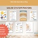 Solar System Printable Bundle 7 Set Outer Space, Science, Teachers ...